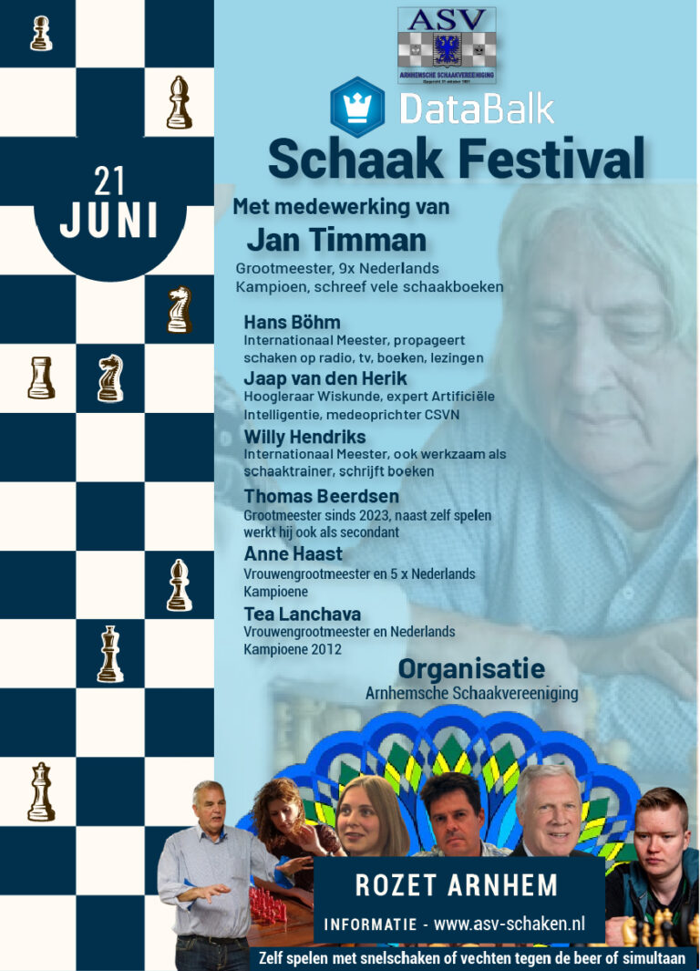 DataBalk Schaakfestival – Arnhemse schaakvereniging